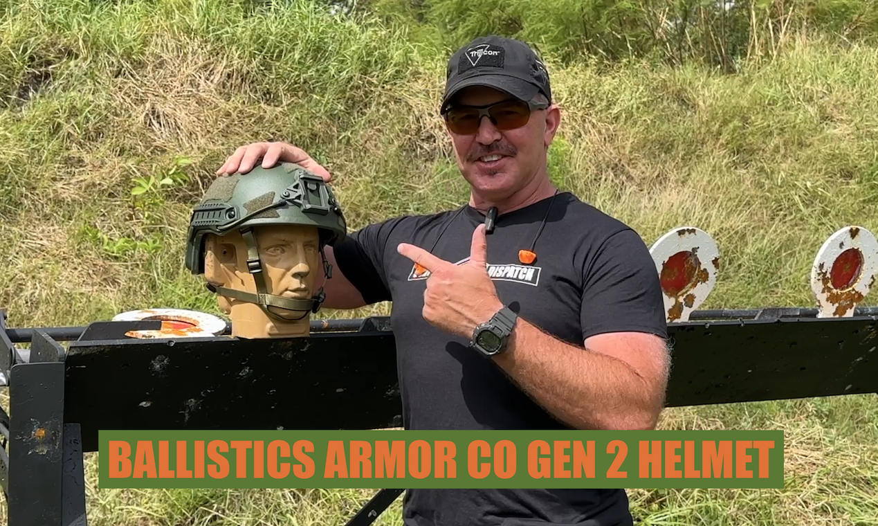 Ballistic Armor Co: Gen 2 Helmet Test - Survival Dispatch