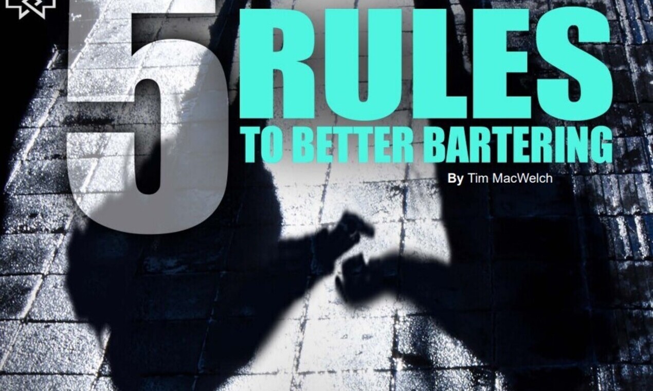 5 Rules to Better Bartering - Survival Dispatch