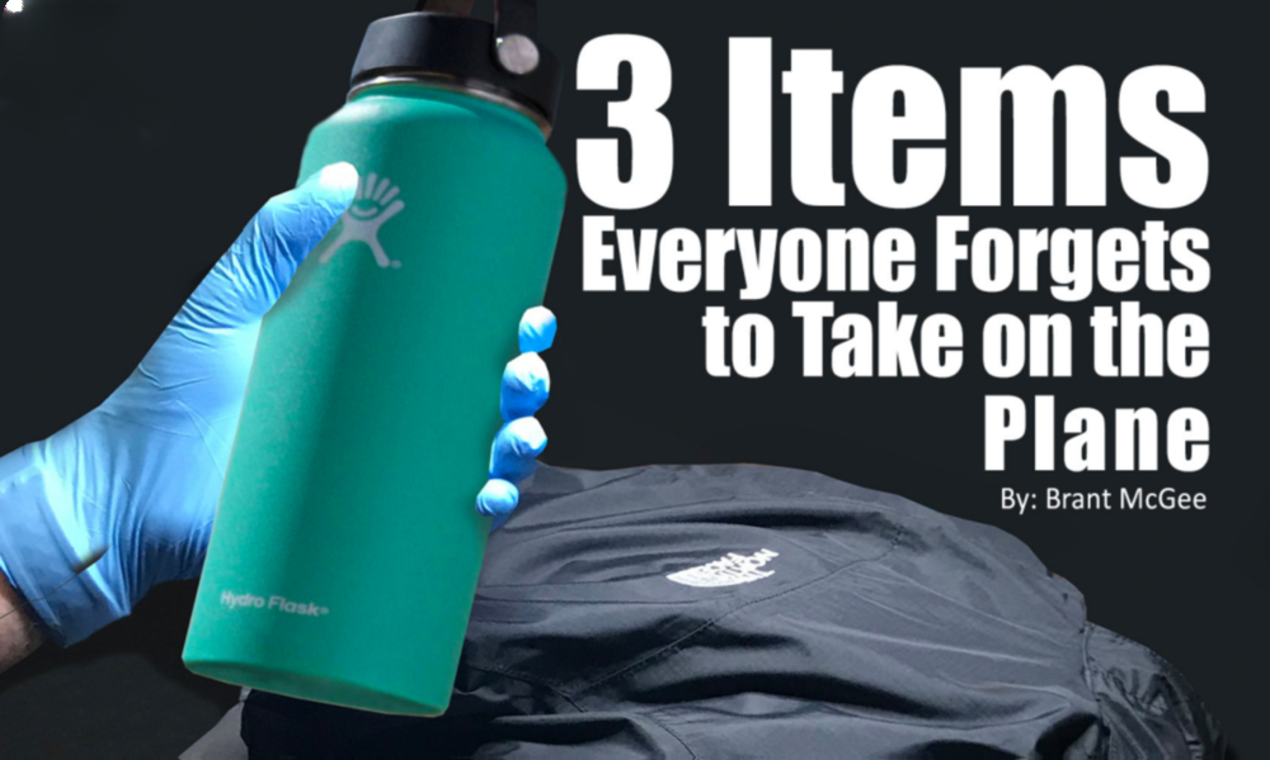 3 Items Everyone Forgets to Take on the Plane - Survival Dispatch